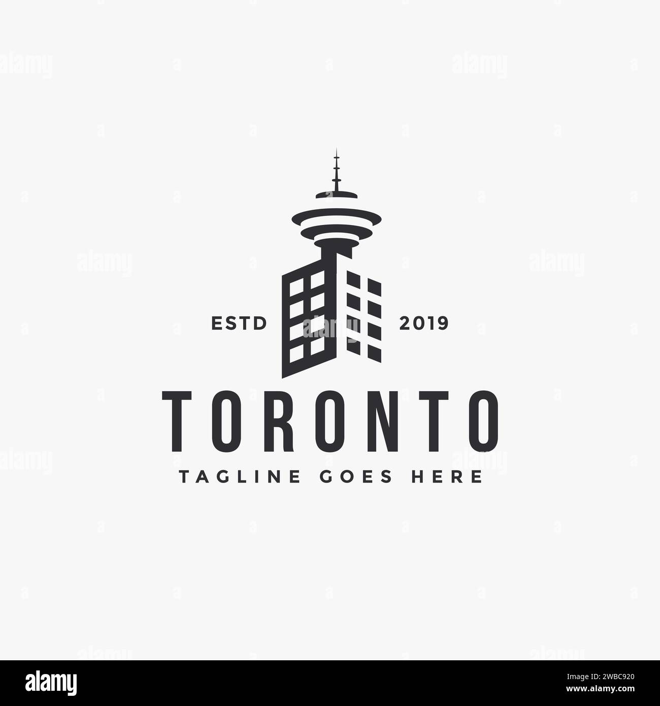 Toronto apartment building Cut Out Stock Images & Pictures - Alamy