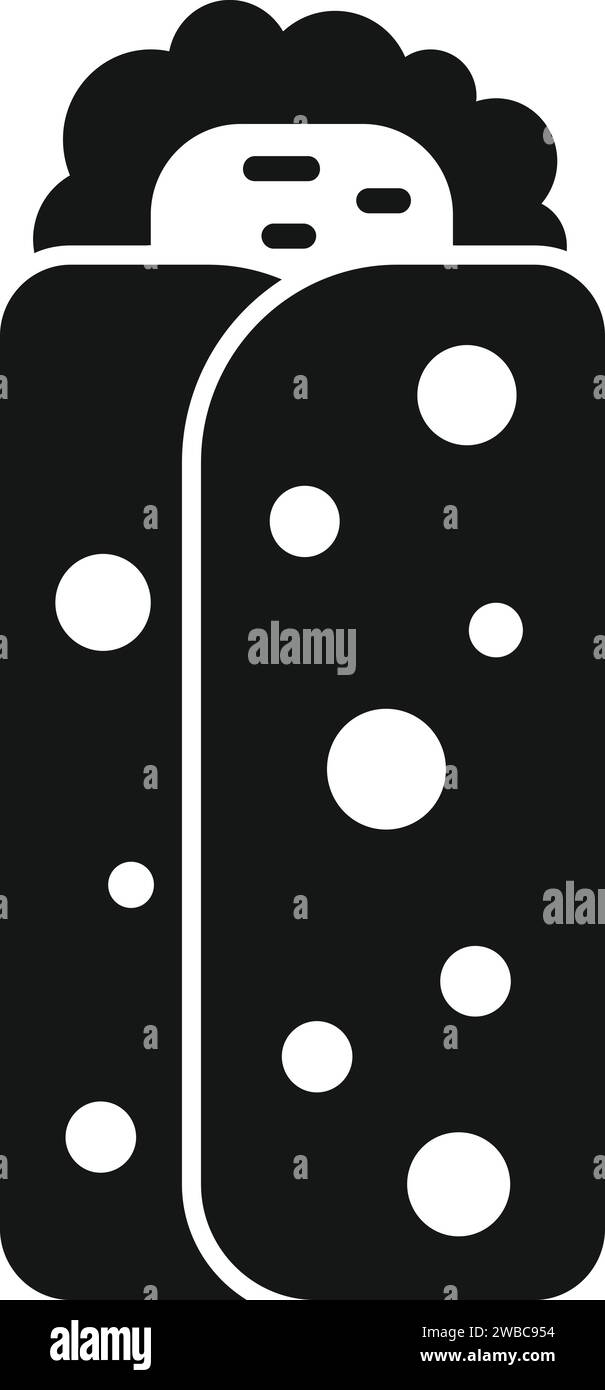 Street food kebab icon simple vector. Snack craft pack. Cook lunch ...