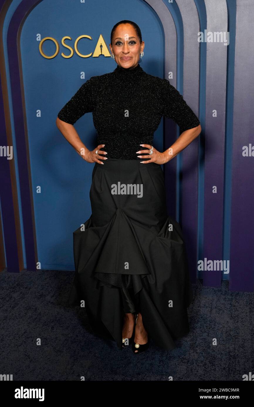 Tracee Ellis Ross arrives at the Governors Awards on Tuesday, Jan. 9 ...