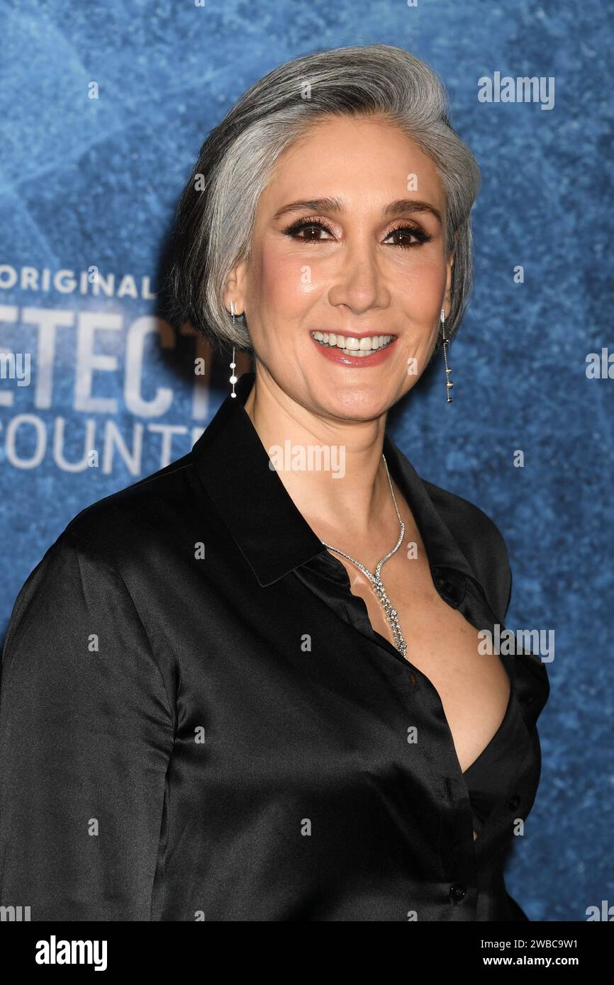 Los Angeles, Ca. 9th Jan, 2024. Issa Lopez at the premiere of HBO ...