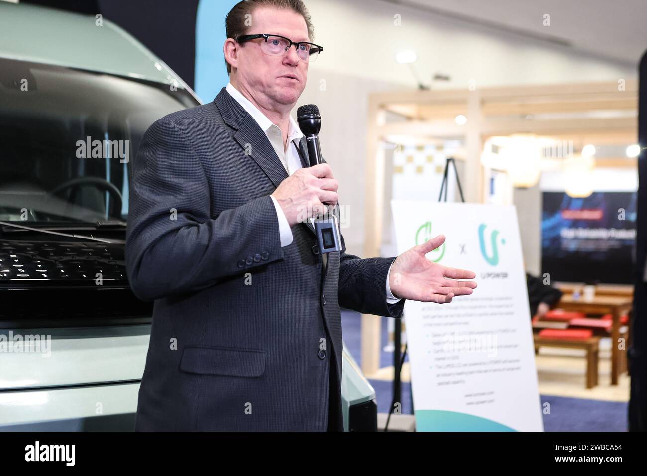 Las Vegas, NV, USA. 9th Jan, 2024. Las Vegas, NV, USA. 9th Jan, 2024. A ...