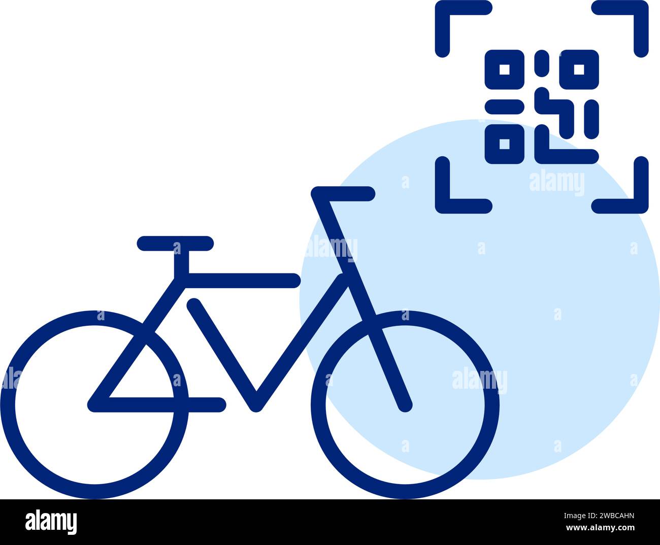 Qr code for mobile map Stock Vector Images - Alamy