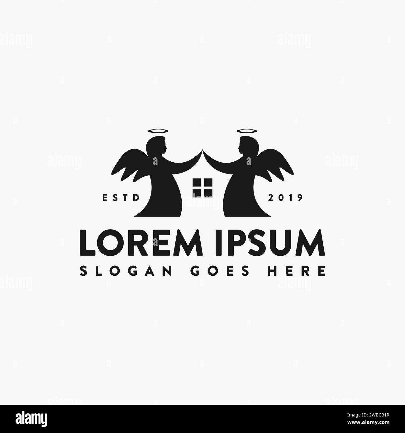 Angel estate Stock Vector Images - Alamy