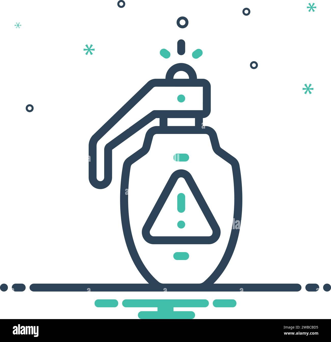 Icon for dangerous,spray Stock Vector Image & Art - Alamy