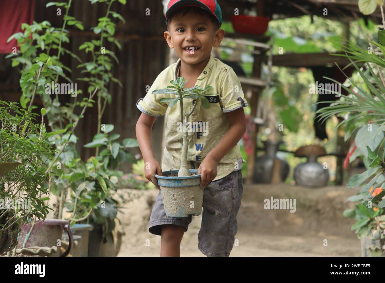 Gardening is a healthy, fun activity for children. Children develop new ...