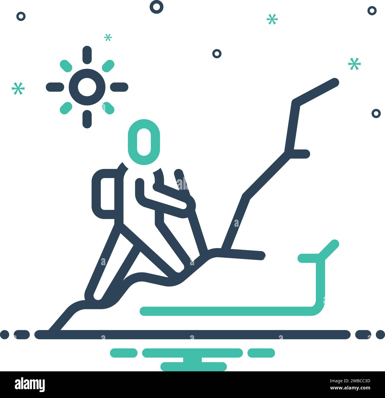 Icon for hike,hiking Stock Vector Image & Art - Alamy