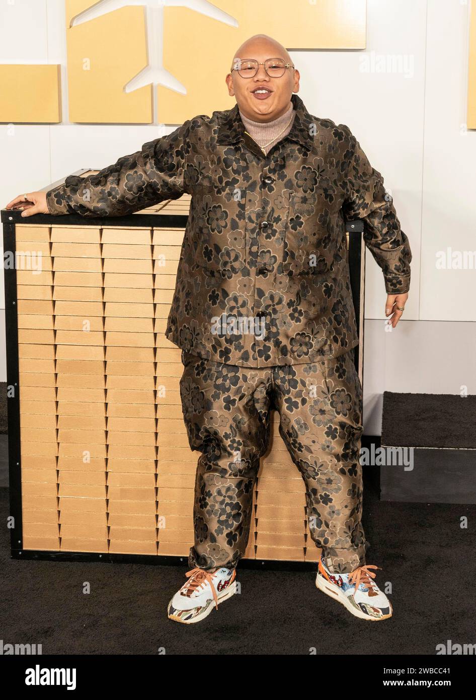 New York, New York, USA. 8th Jan, 2024. Jacob Batalon attends Netflix's ...