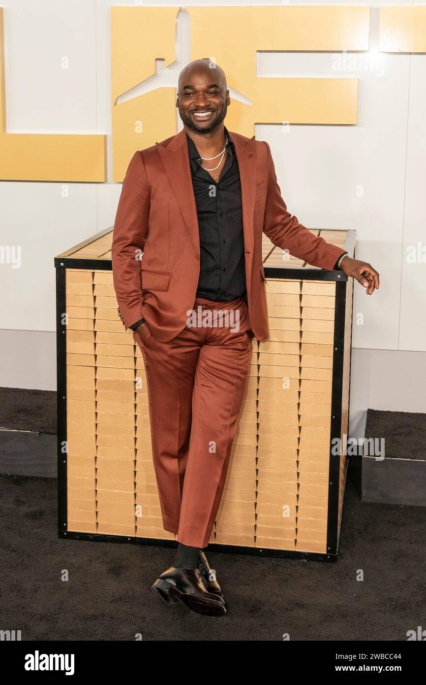 New York, New York, USA. 8th Jan, 2024. Bryan Smiley attends Netflix's ...