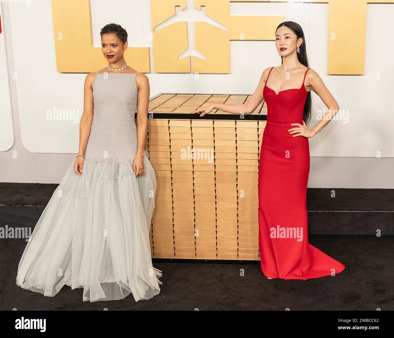 New York, New York, USA. 8th Jan, 2024. Gugu Mbatha-Raw and Yun Jee Kim ...
