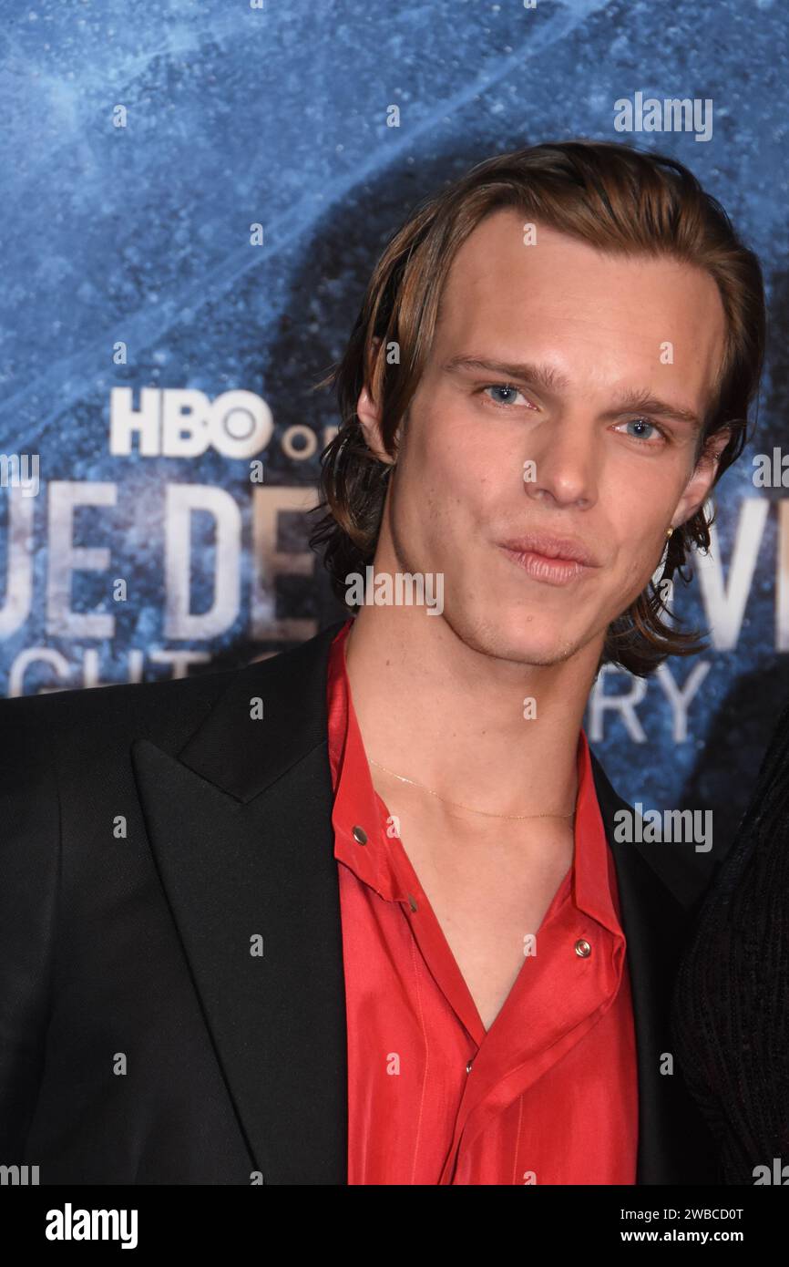 Los Angeles, California, USA 9th January 2024 Actor Finn Bennett ...