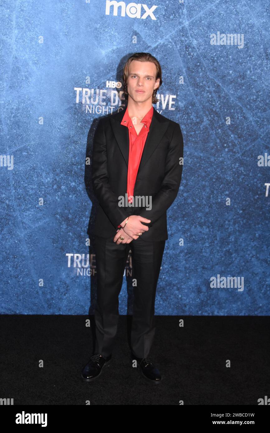 Los Angeles, California, USA 9th January 2024 Actor Finn Bennett ...