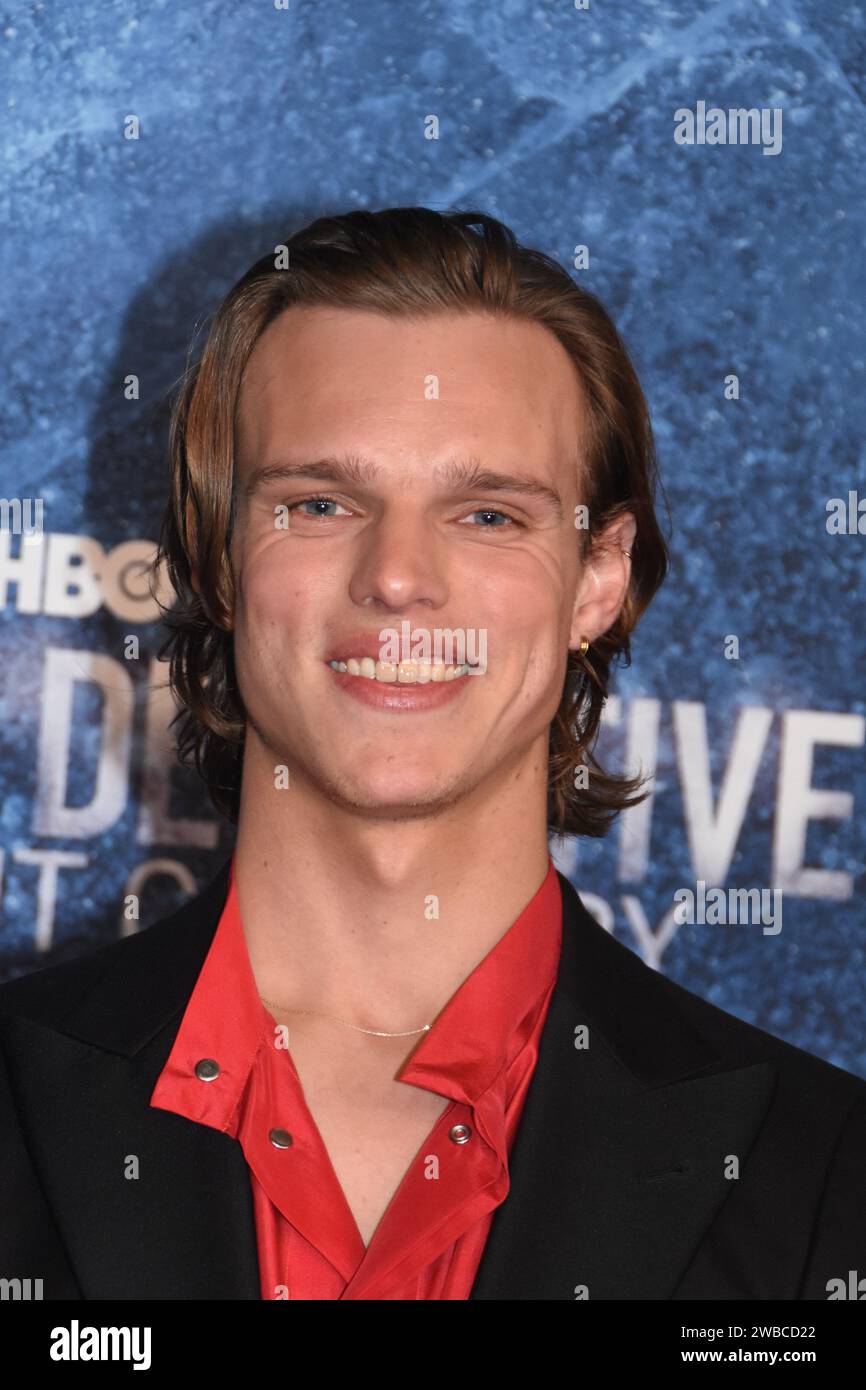 Los Angeles, California, USA 9th January 2024 Actor Finn Bennett attends HBOÕs True Detective ...
