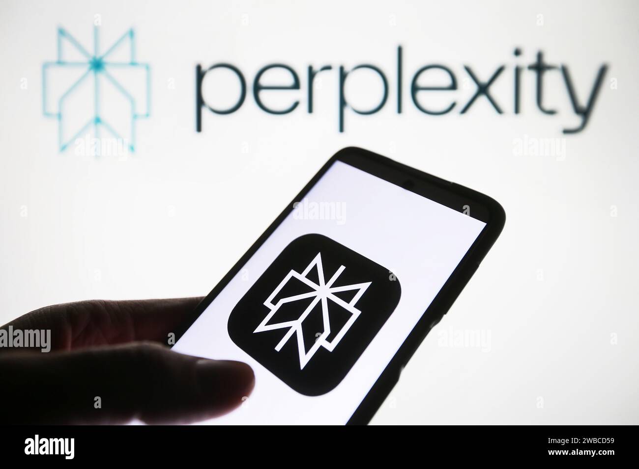 Perplexity ai logo hi-res stock photography and images - Alamy