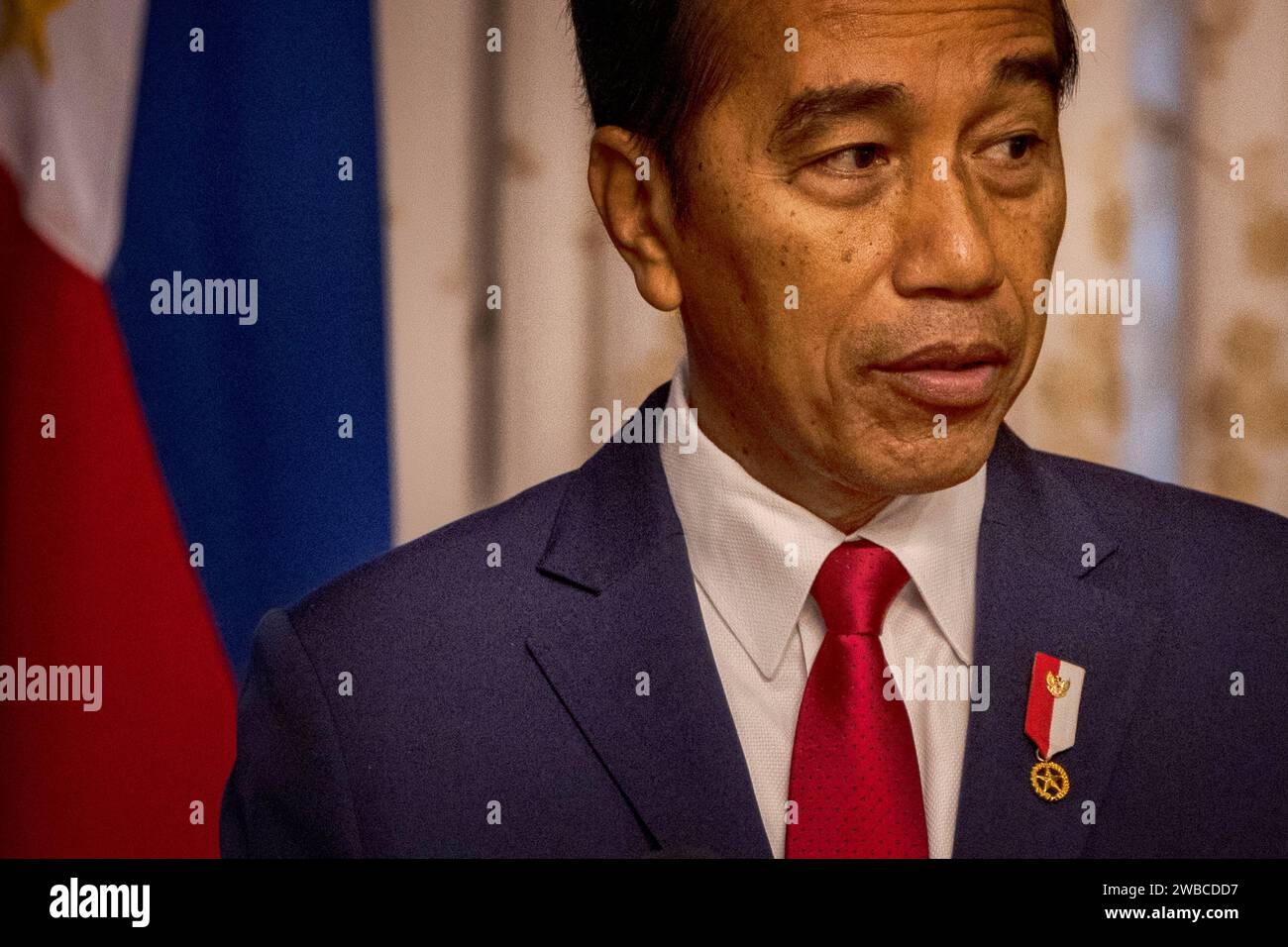 Indonesian President Joko Widodo delivers a joint statement with ...