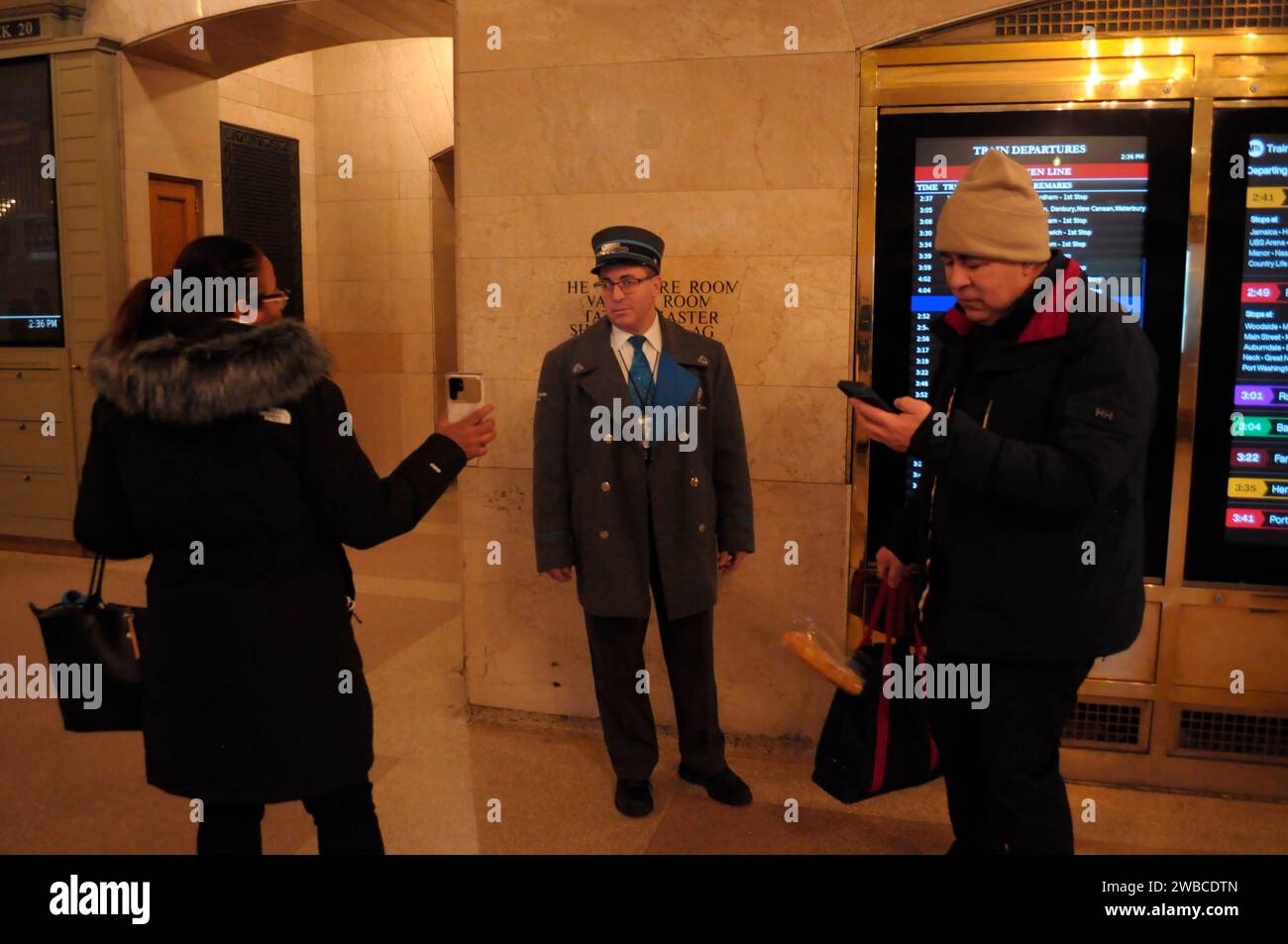 Train conductor stands hi-res stock photography and images - Alamy