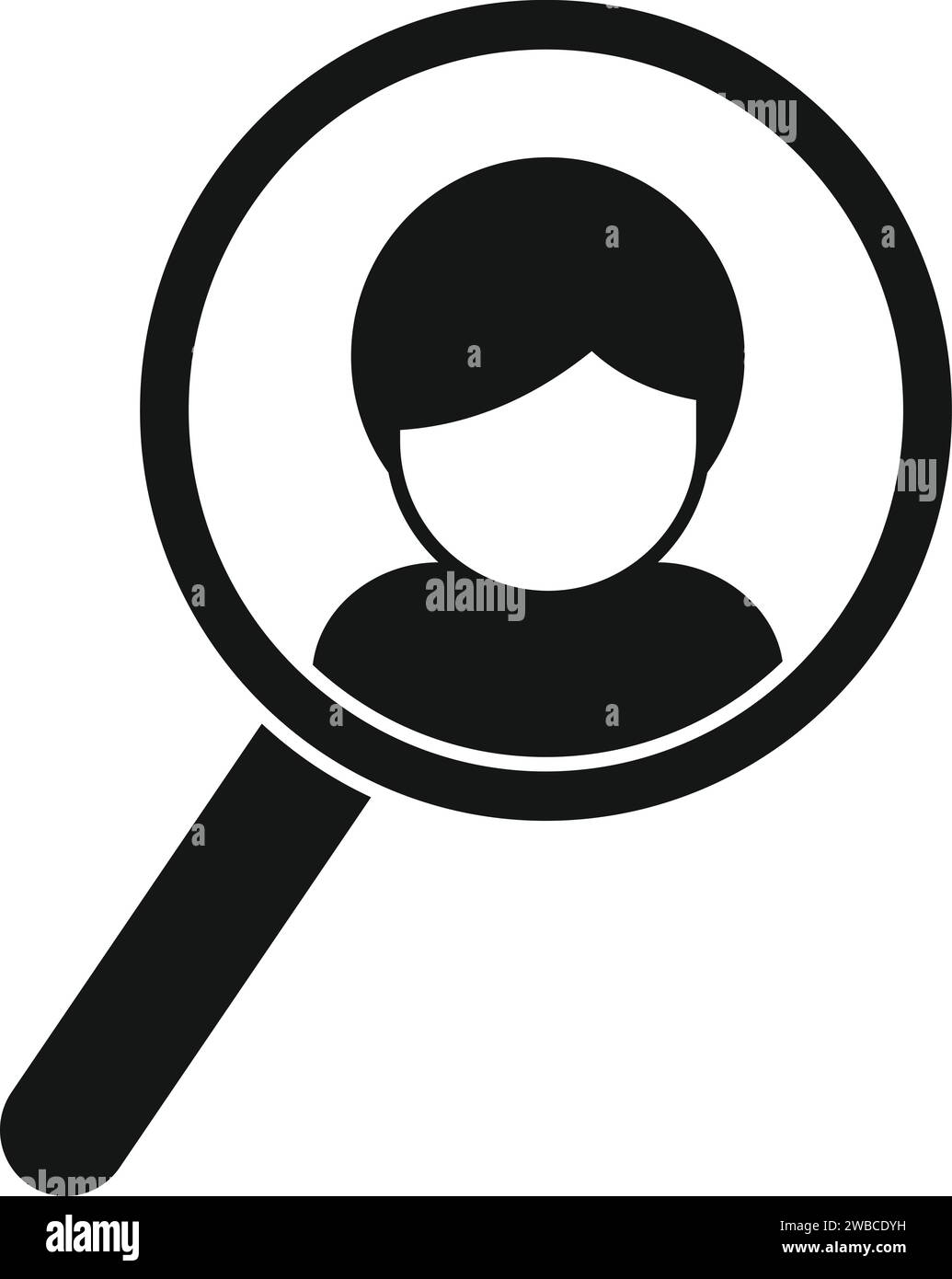 Businessman looking job candidate Black and White Stock Photos & Images - Alamy