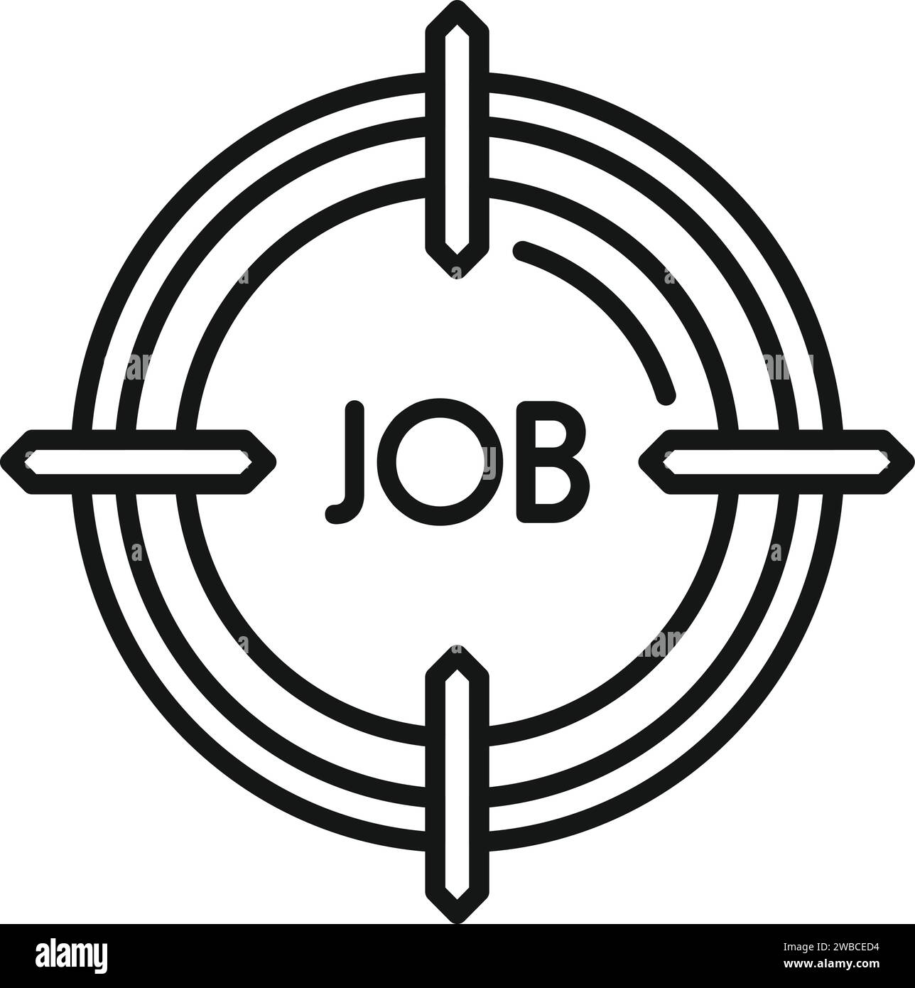 Resume target Black and White Stock Photos & Images - Alamy