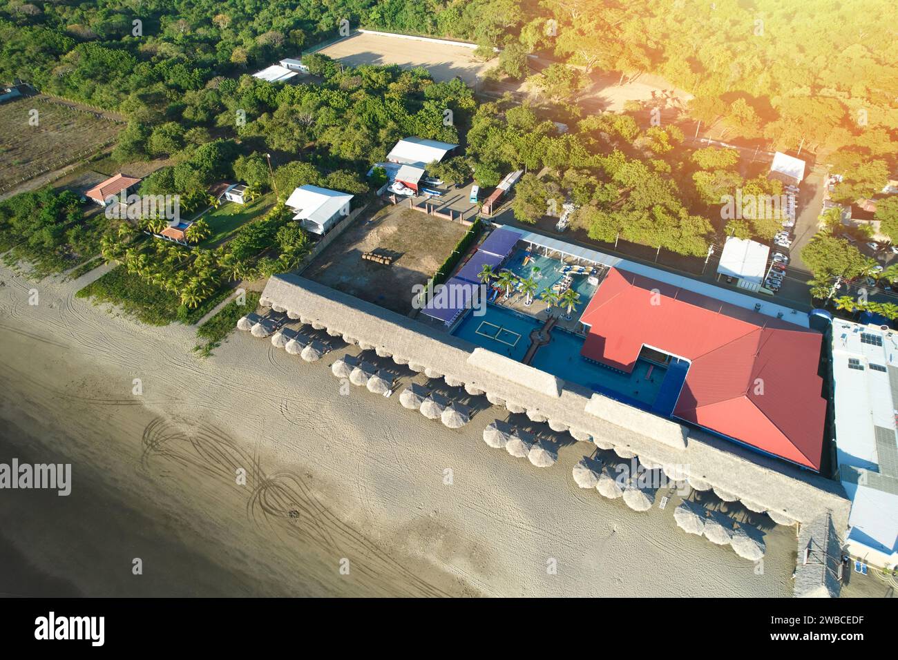 Swimming pool aerial hi-res stock photography and images - Alamy