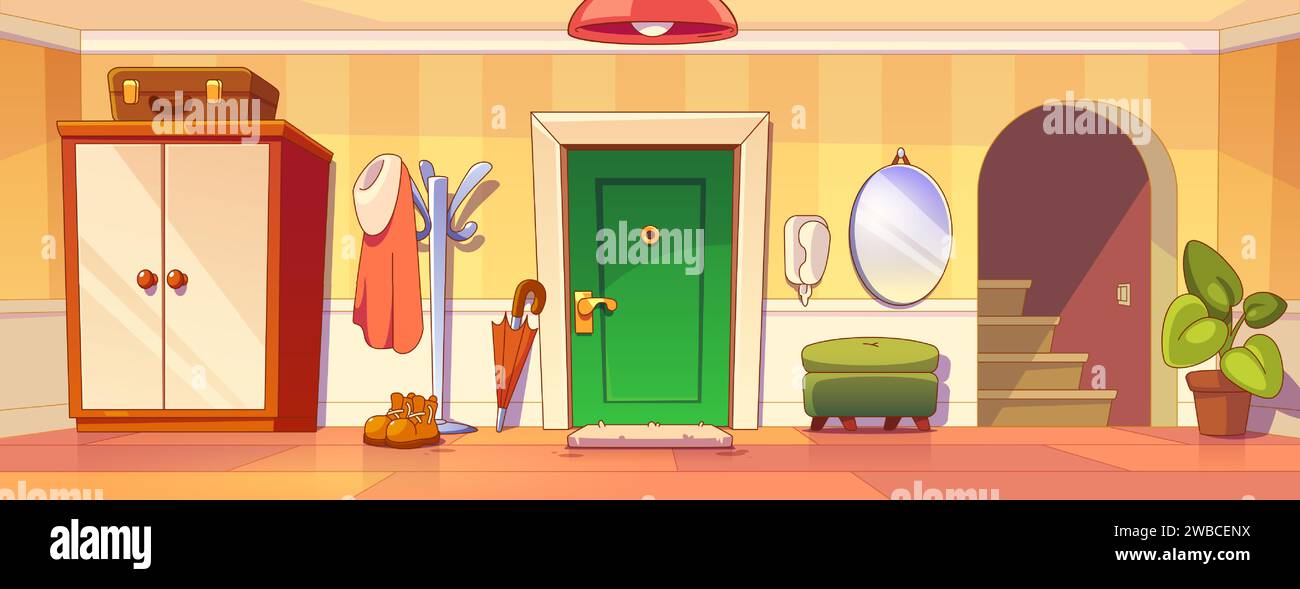 Modern foyer Stock Vector Images - Alamy