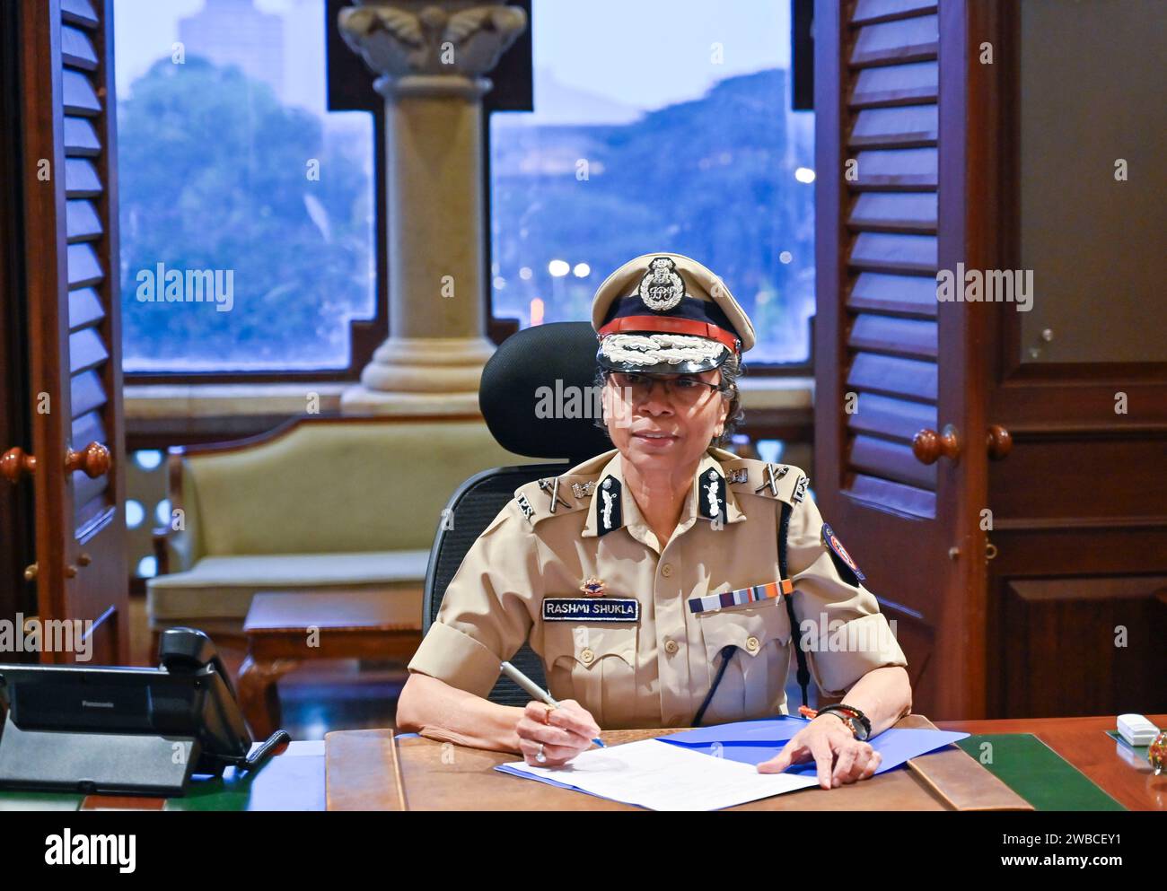 Mumbai, India. 09th Jan, 2024. MUMBAI, INDIA - JANUARY 9: IPS officer ...
