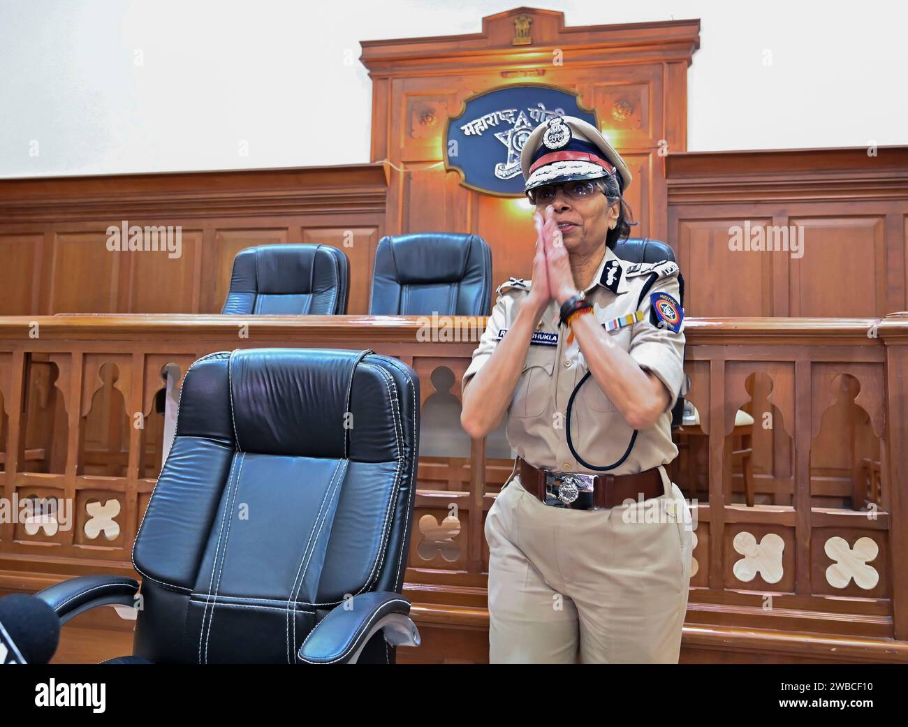 Mumbai, India. 09th Jan, 2024. MUMBAI, INDIA - JANUARY 9: IPS officer ...