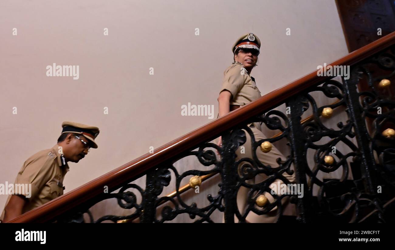 Mumbai, India. 09th Jan, 2024. MUMBAI, INDIA - JANUARY 9: IPS officer ...
