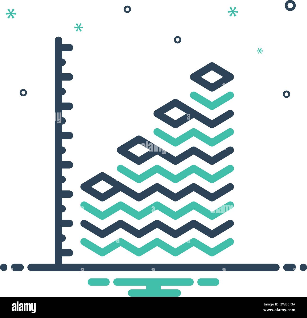 Icon for bar graph Stock Vector Image & Art - Alamy