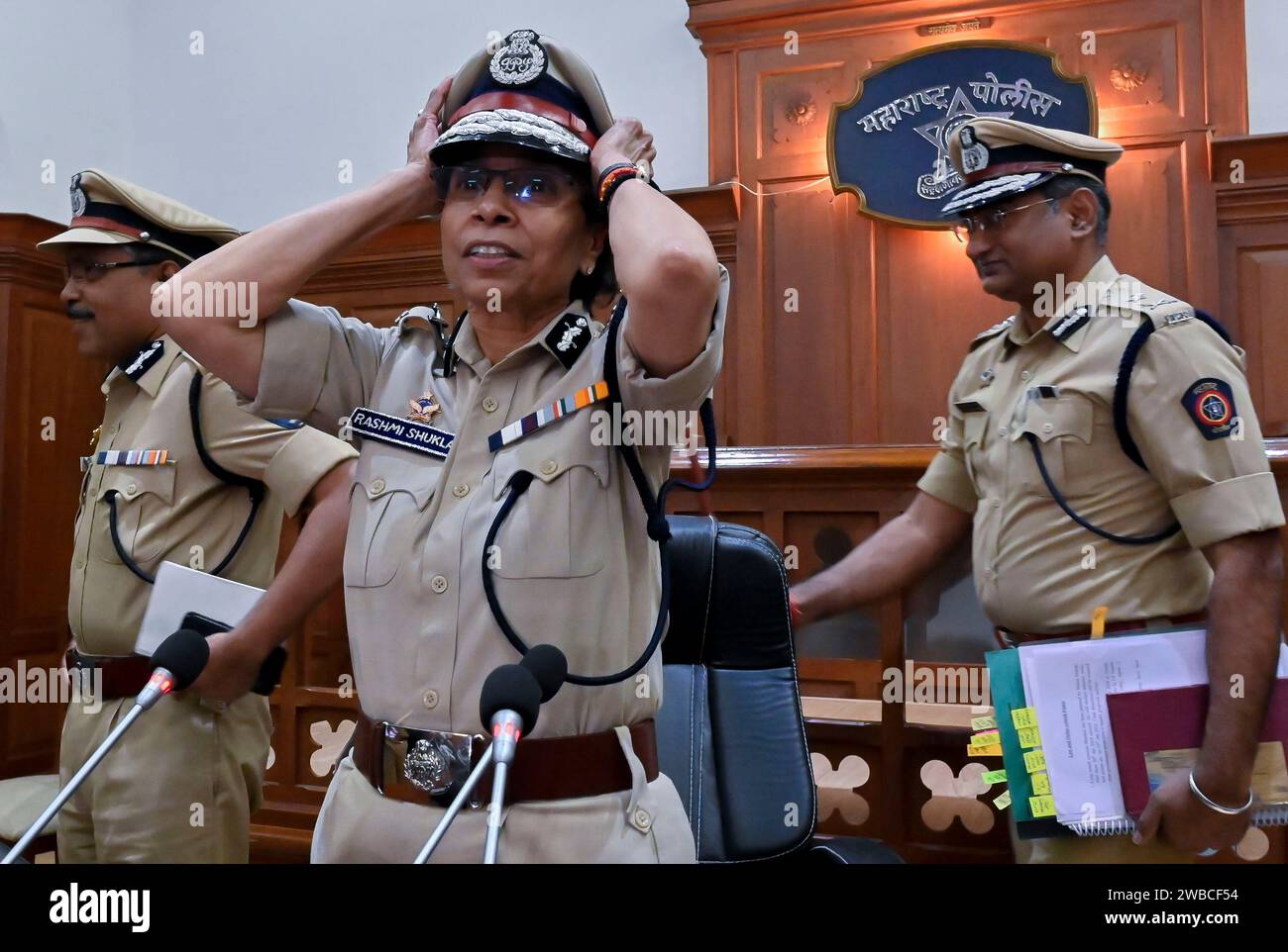 Mumbai, India. 09th Jan, 2024. MUMBAI, INDIA - JANUARY 9: IPS officer ...