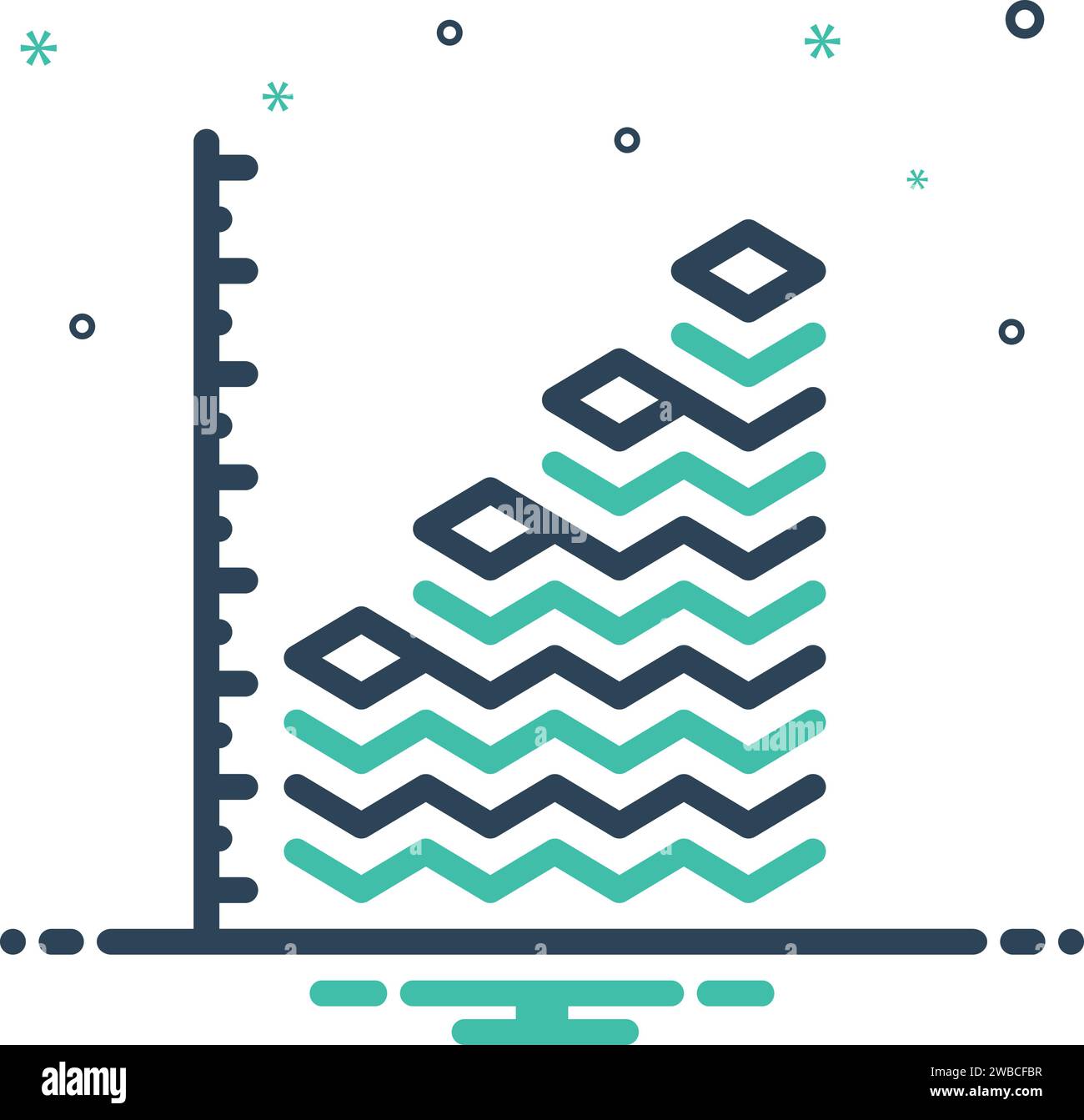 Icon for bar graph Stock Vector Image & Art - Alamy