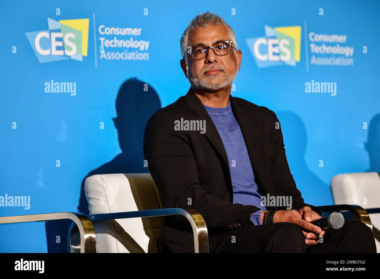 Las Vegas, NV, USA. 9th Jan, 2024. Hari Ravichandran speaking at What ...