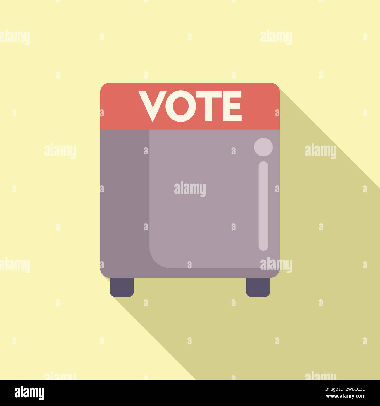 Electronic voting machine Stock Vector Images - Alamy