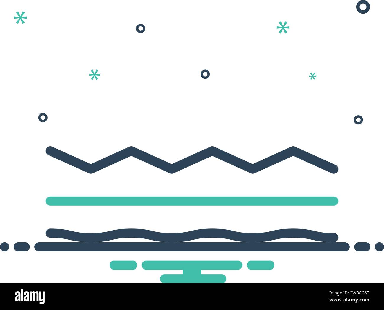 Icon for line,underline Stock Vector Image & Art - Alamy