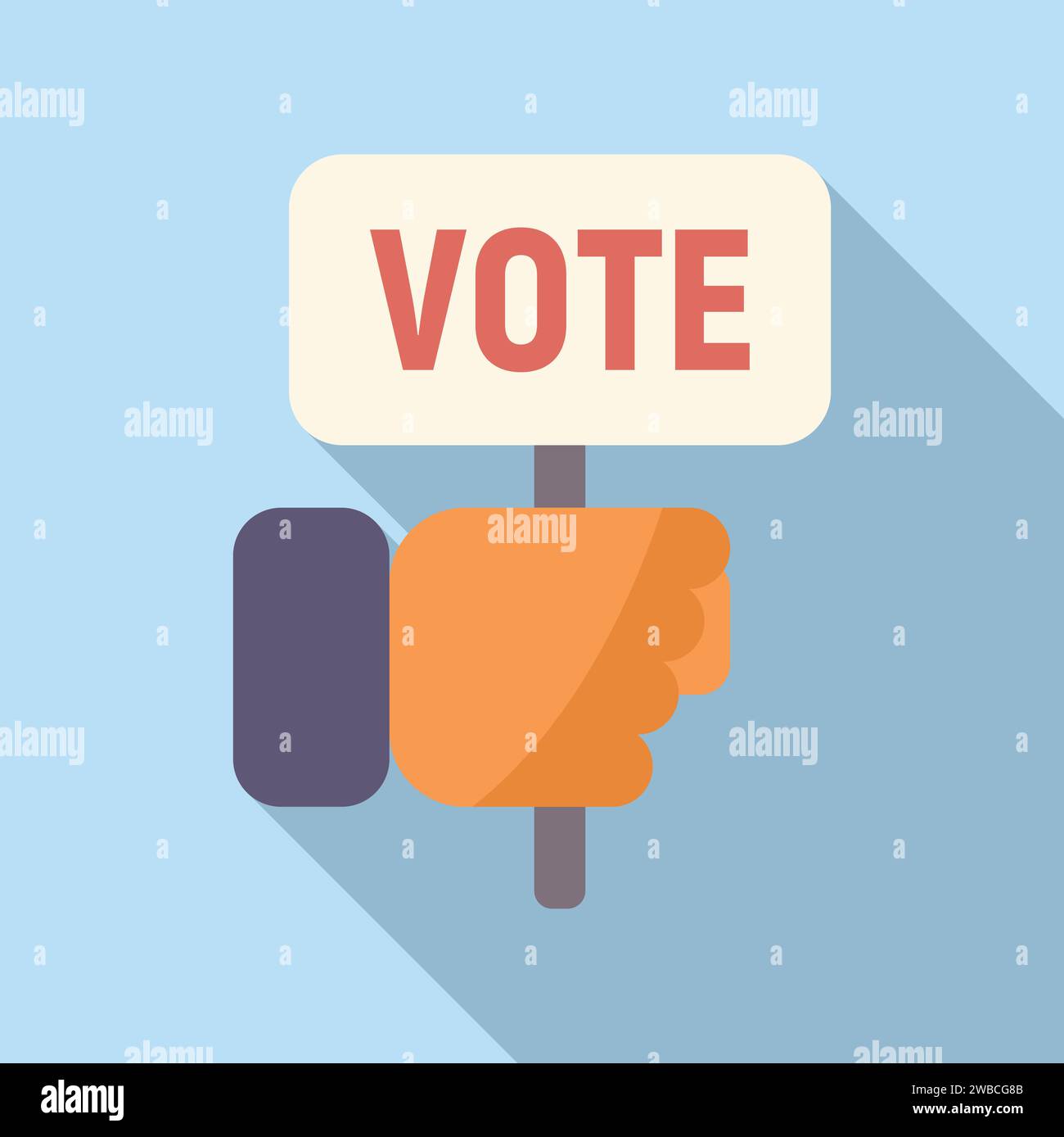 Voting booth united states Stock Vector Images - Alamy