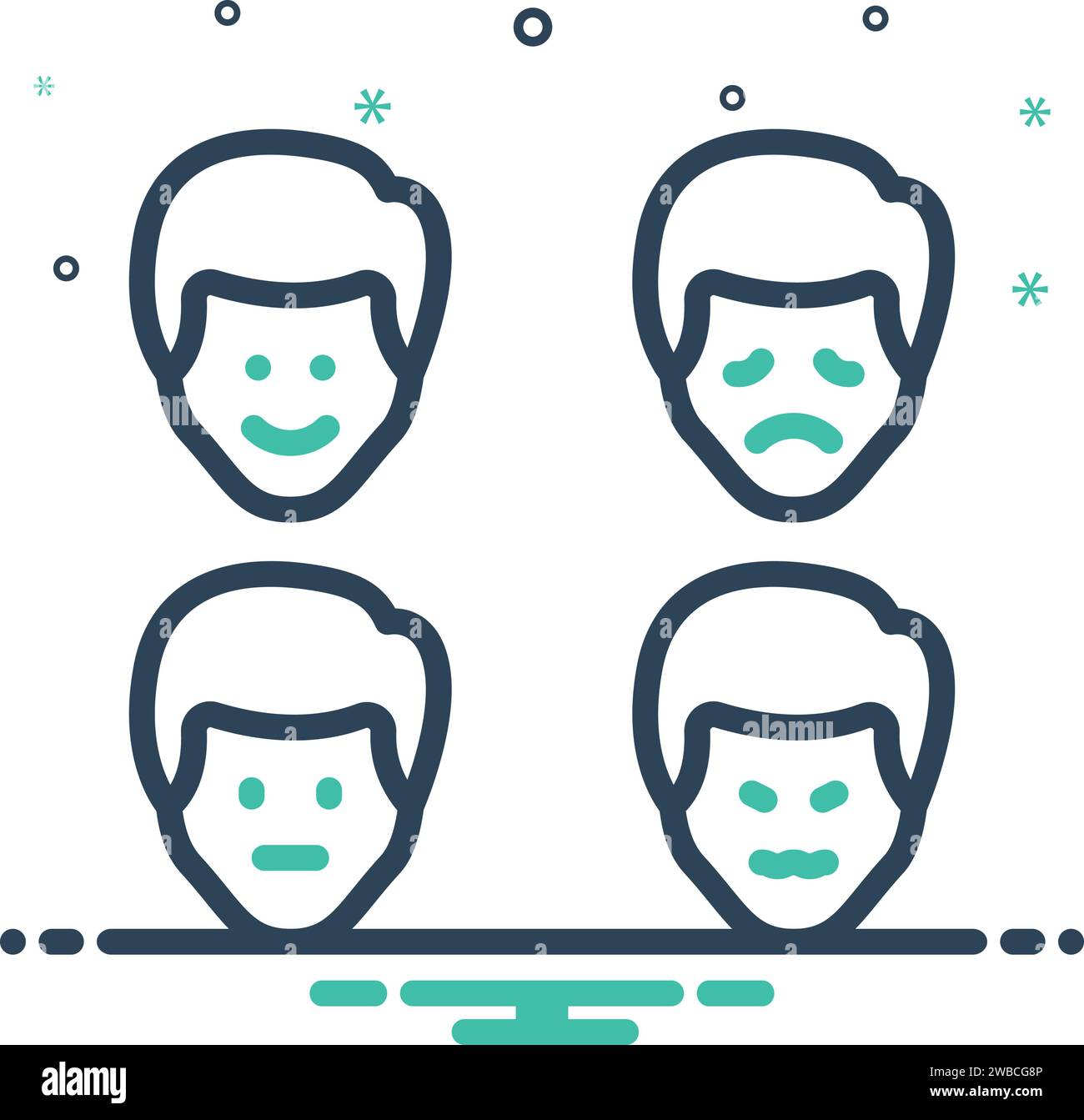 Human reaction Stock Vector Images - Alamy