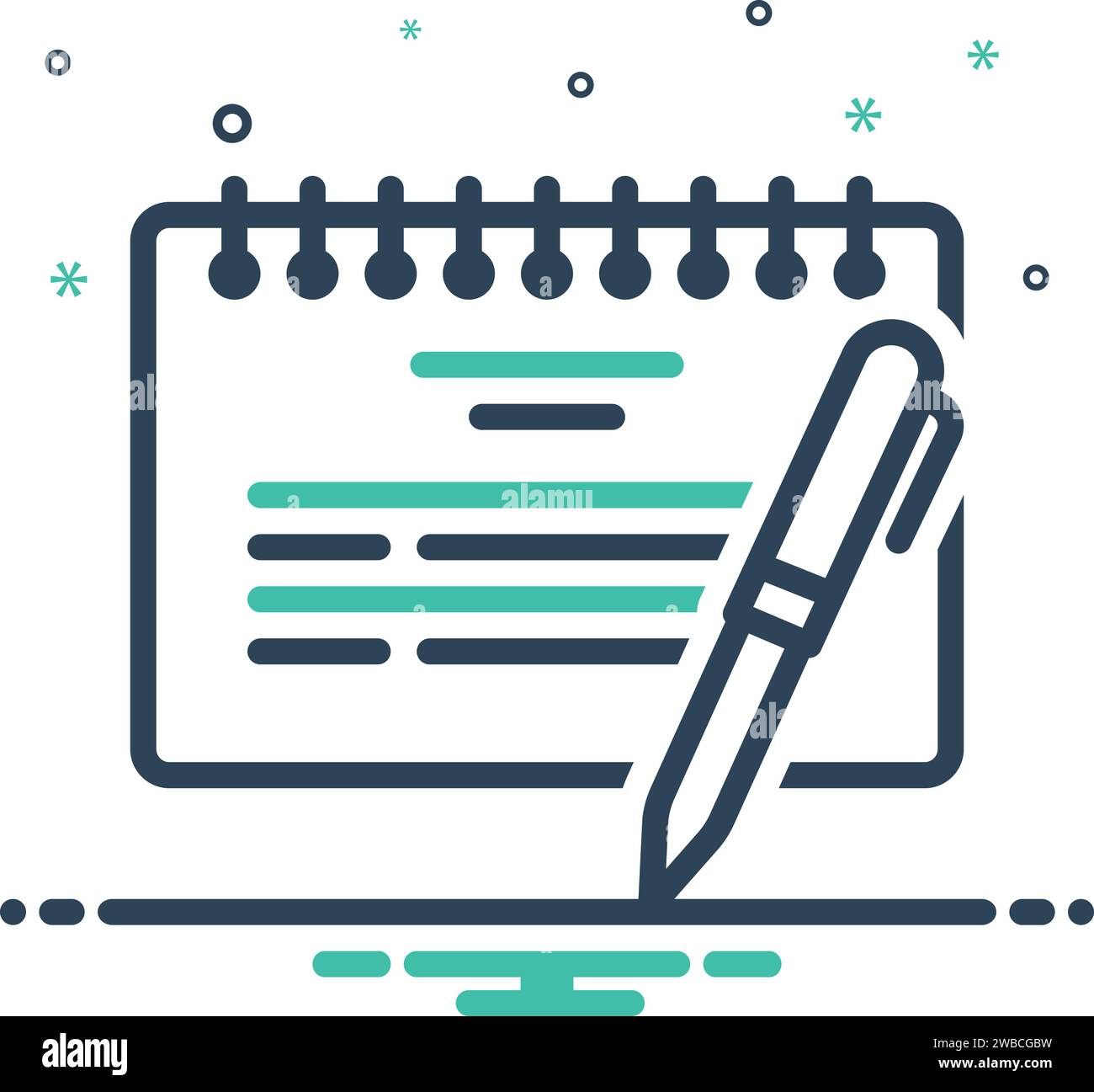 Icon for note,notice Stock Vector Image & Art - Alamy