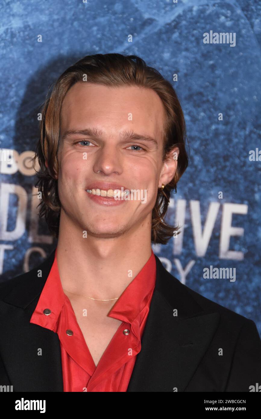 Los Angeles, California, USA 9th January 2024 Actor Finn Bennett ...