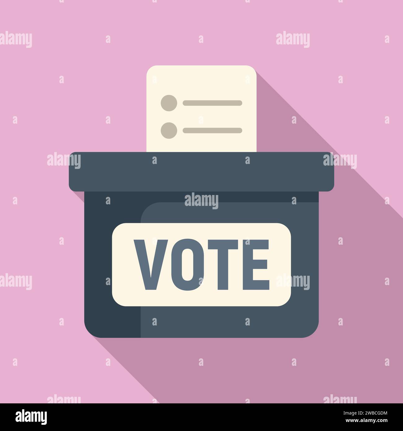 Voting booth united states Stock Vector Images - Alamy