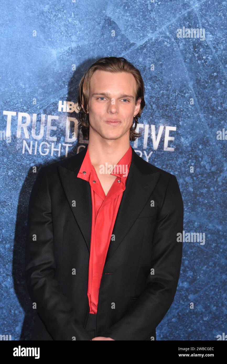Los Angeles, California, USA 9th January 2024 Actor Finn Bennett ...