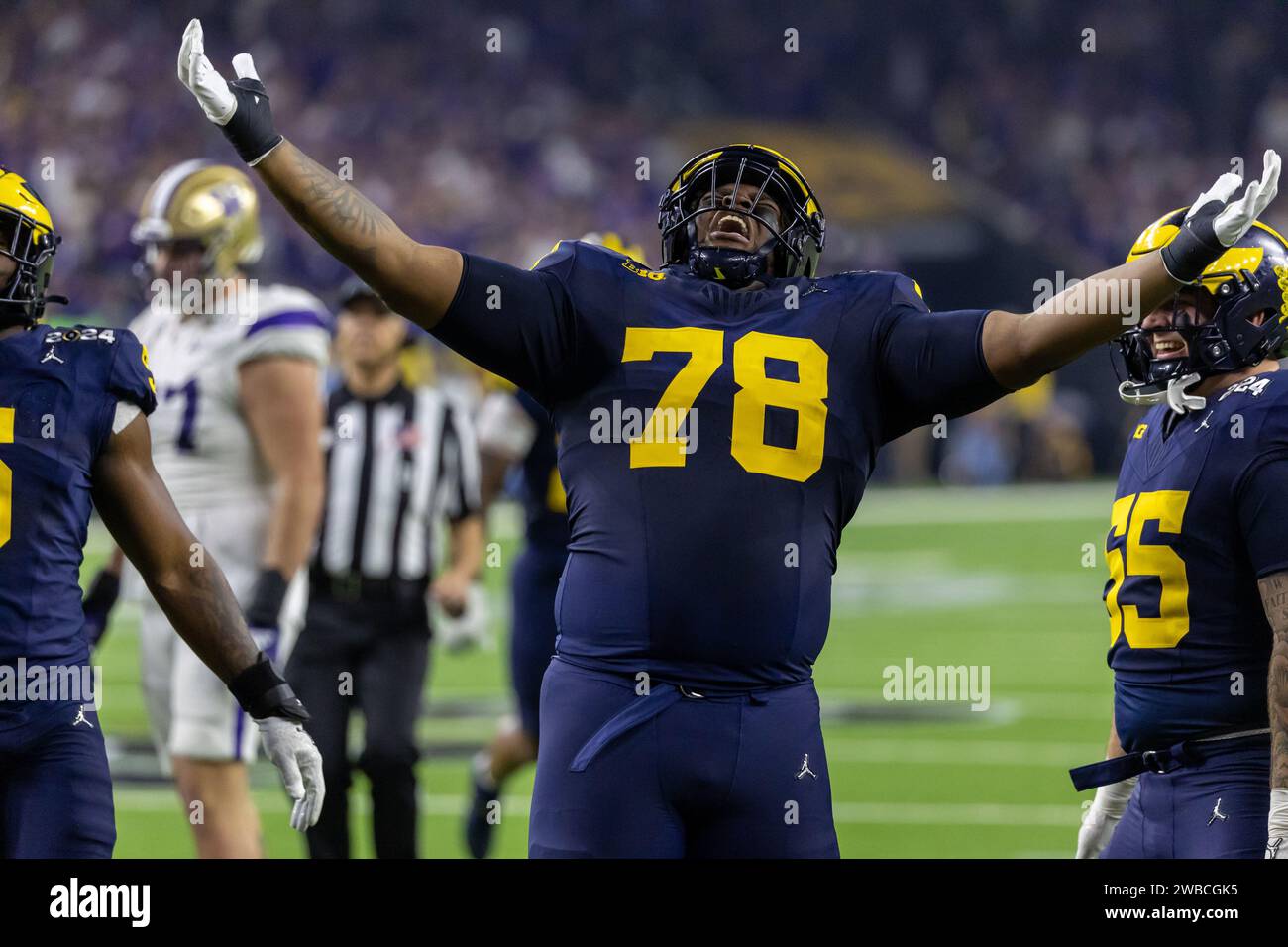 Houston, United States Of America. 20th Feb, 2023. Michigan Wolverines ...