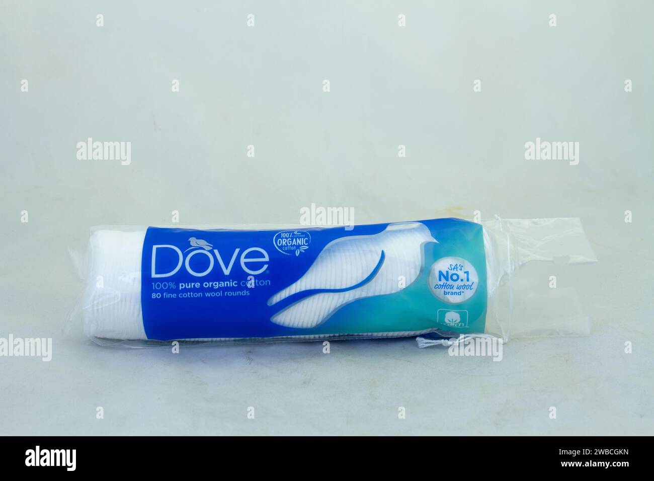 Johannesburg, South Africa - organic cotton swabs from Dove isolated on ...