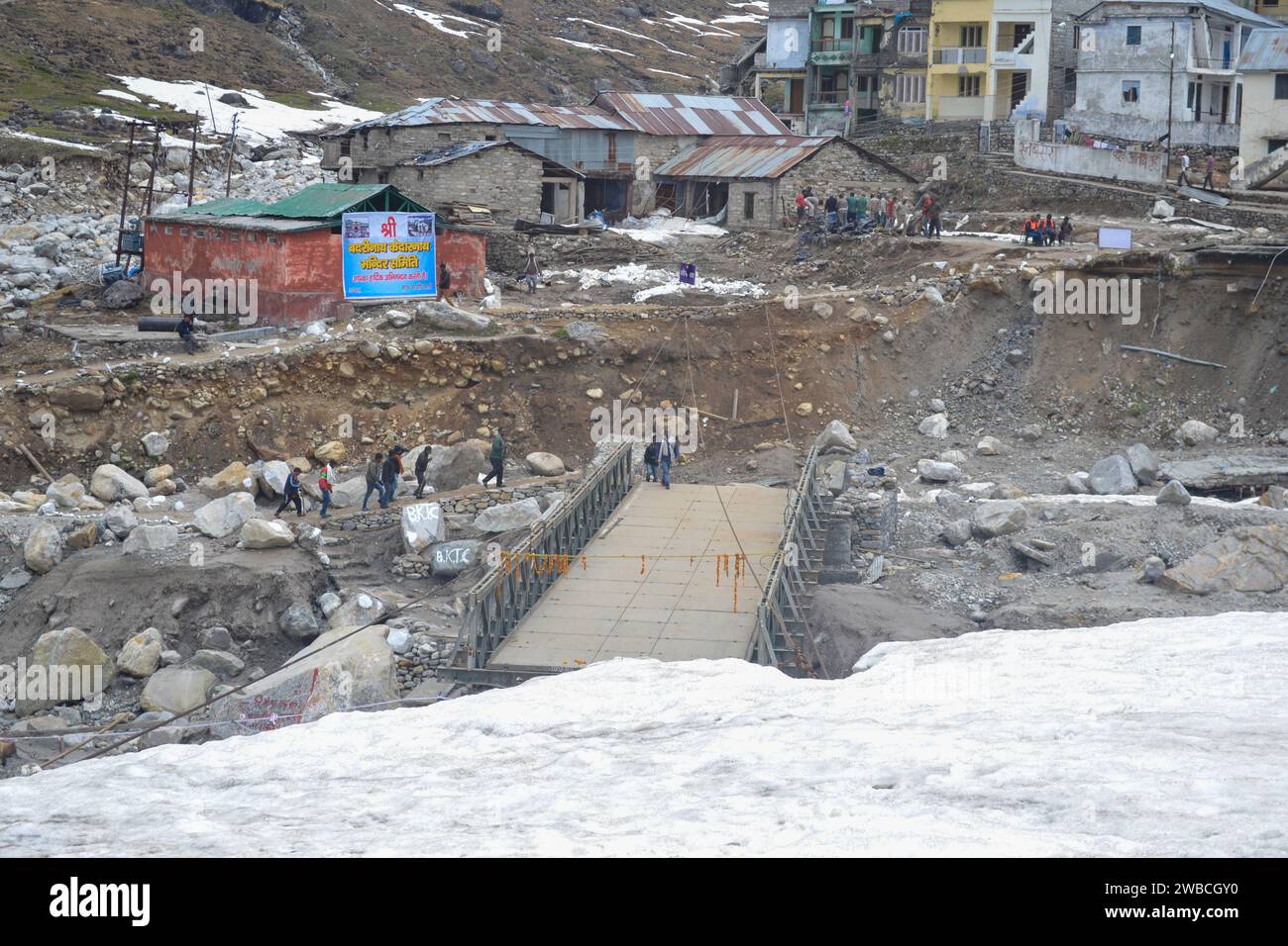 Under construction bridge that collapsed in kedarnath disaster. There ...