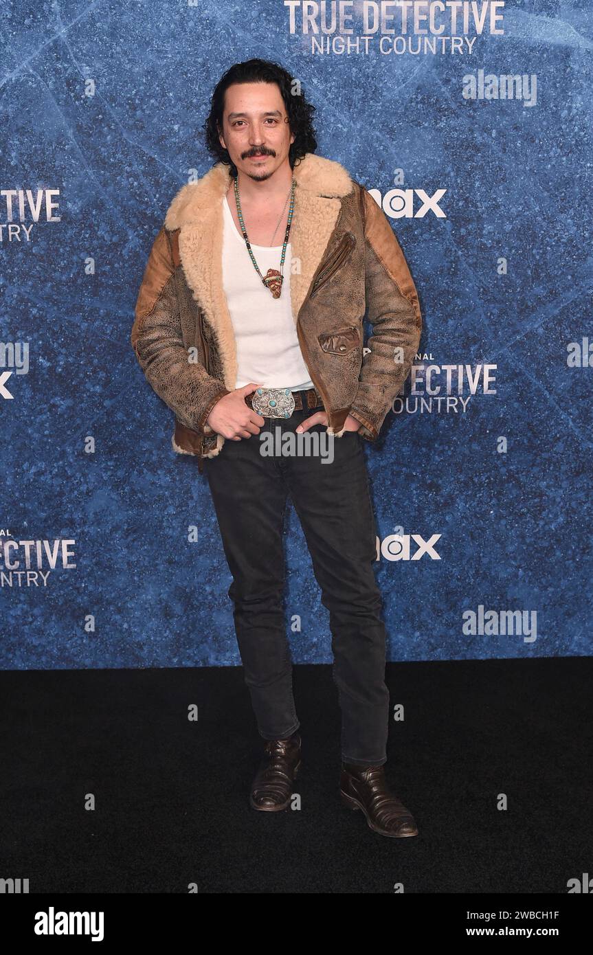 Gabriel Luna arrives at the premiere of "True Detective: Night Country ...