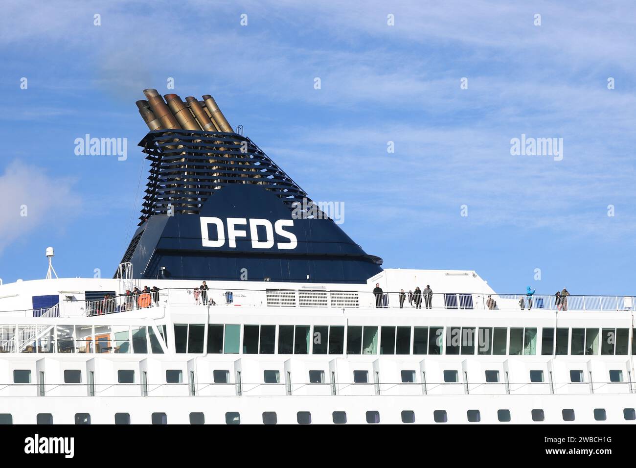 Copenhagen, Denmark - October 22, 2023: Close-up view of the ...