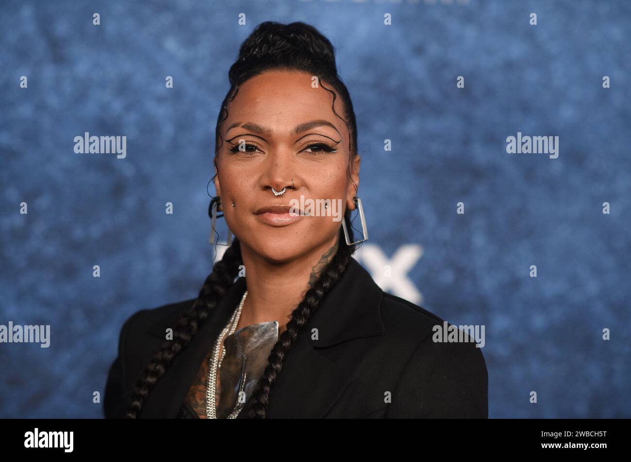 Kali Reis arrives at the premiere of "True Detective: Night Country" on ...