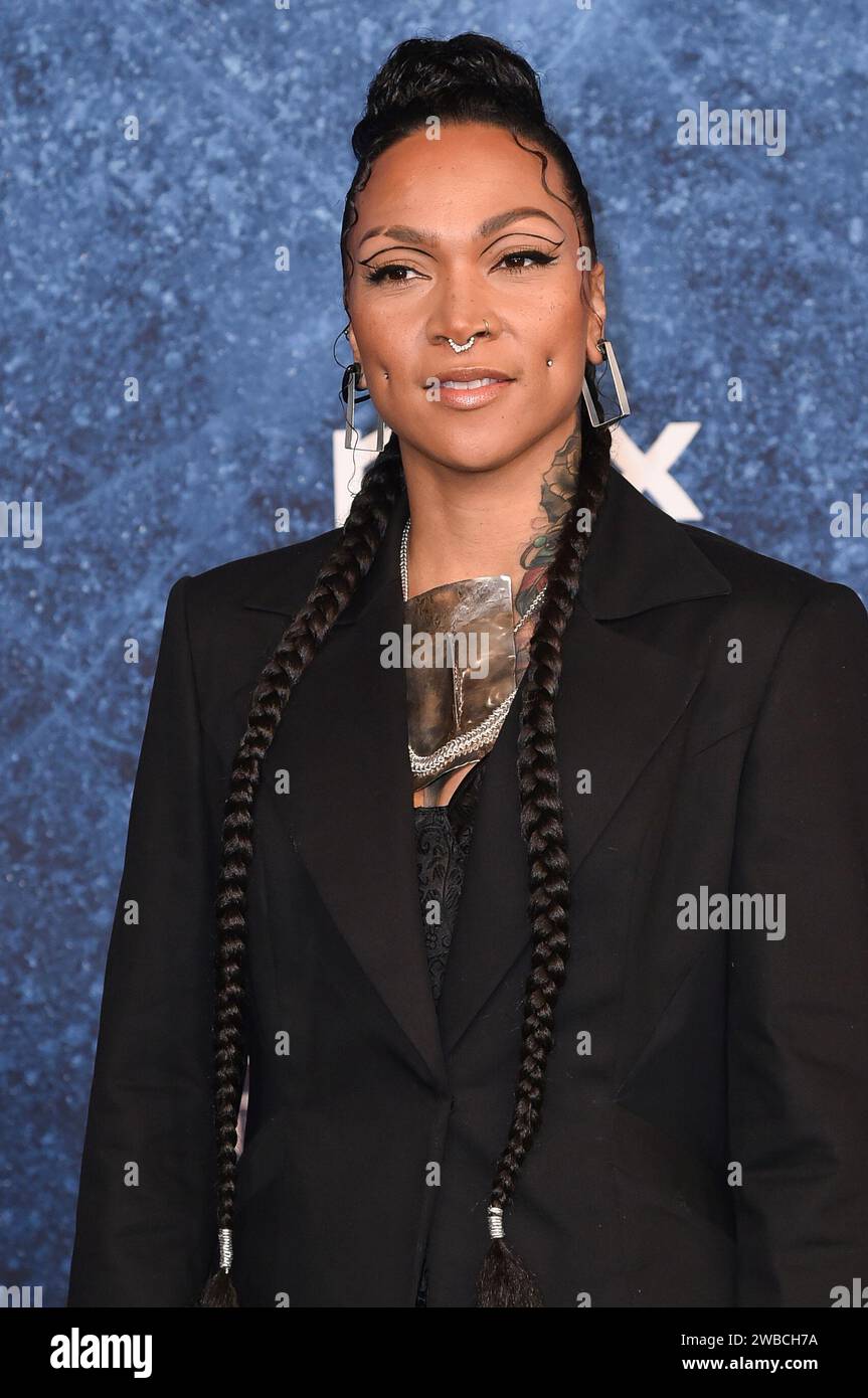 Kali Reis arrives at the premiere of "True Detective: Night Country" on ...