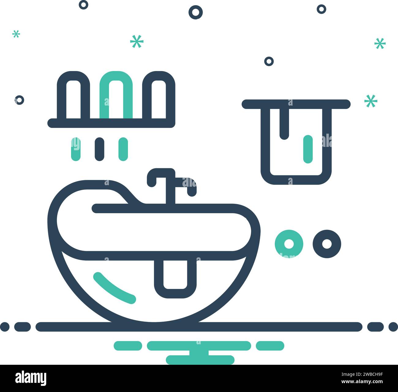 Latrine sign Stock Vector Images - Alamy