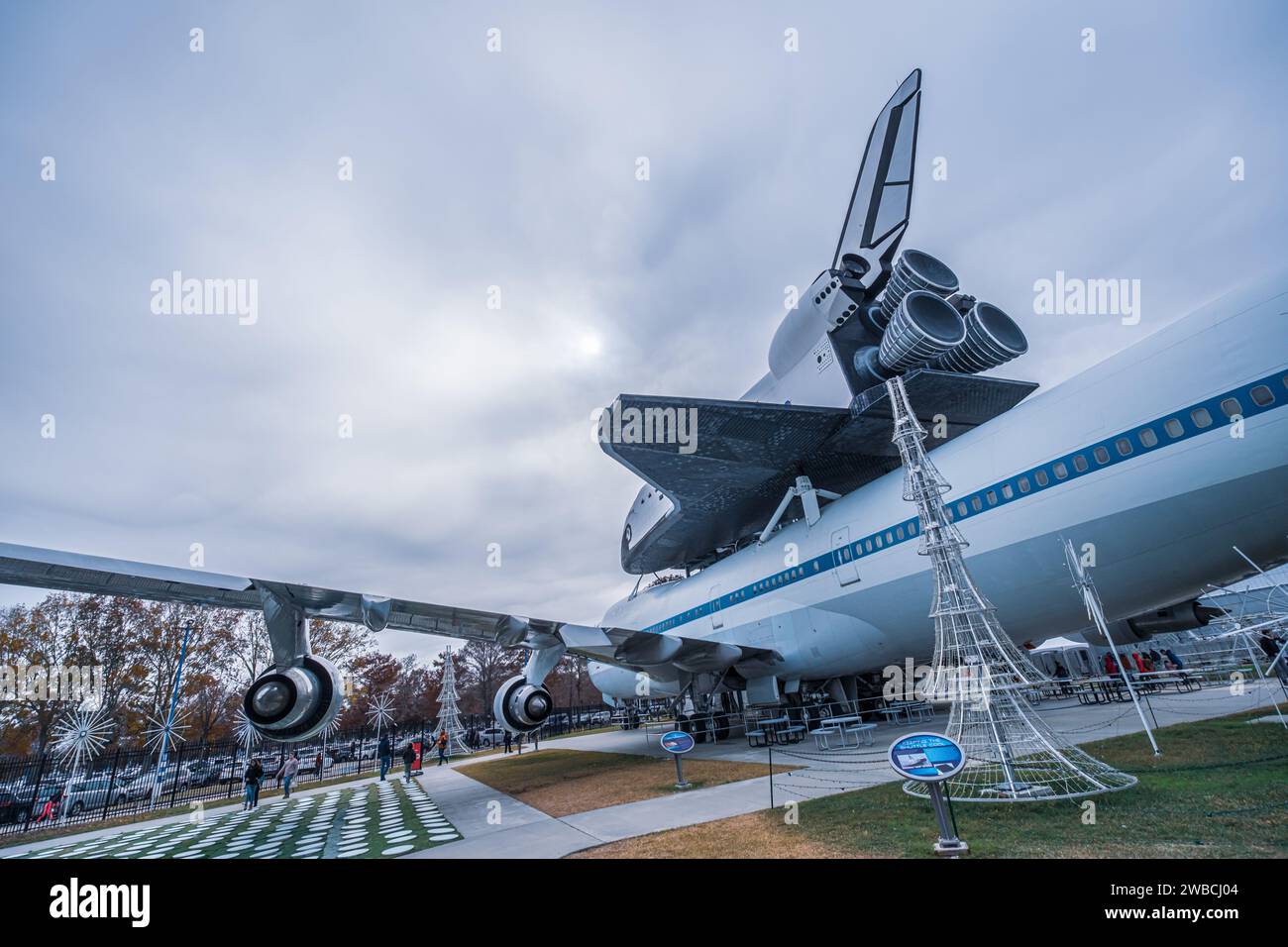 2 January 2024 Houston Texas United States - Boeing 747-123 with ...
