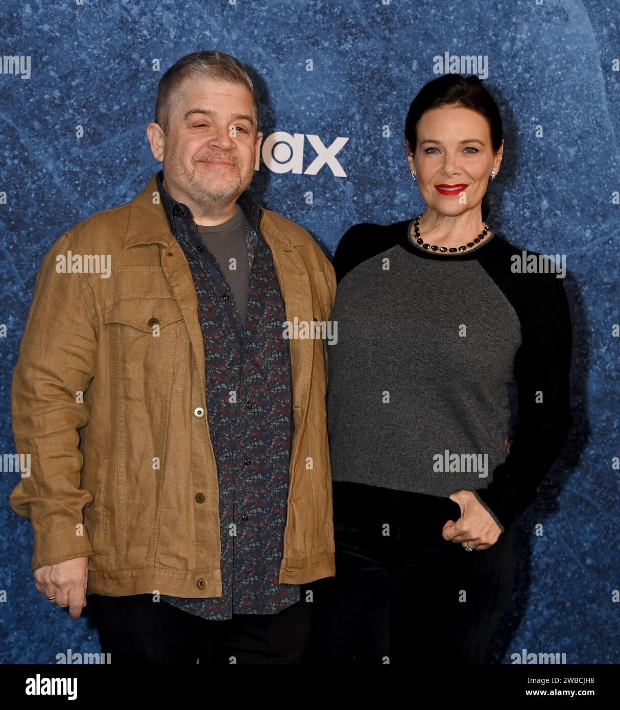 Hollywood, USA. 09th Jan, 2024. Patton Oswalt and Meredith Salenger ...