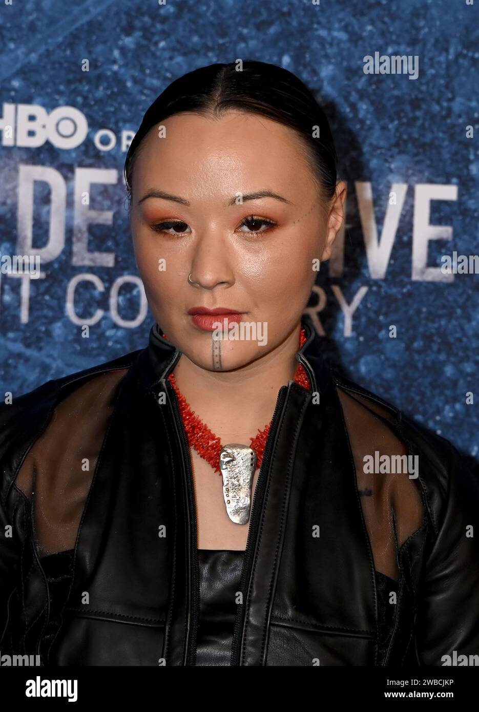 Hollywood, USA. 09th Jan, 2024. Aka Niviana arriving at HBO's “True ...