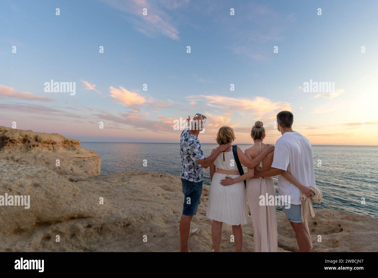 Man pointing at sky hi-res stock photography and images - Alamy